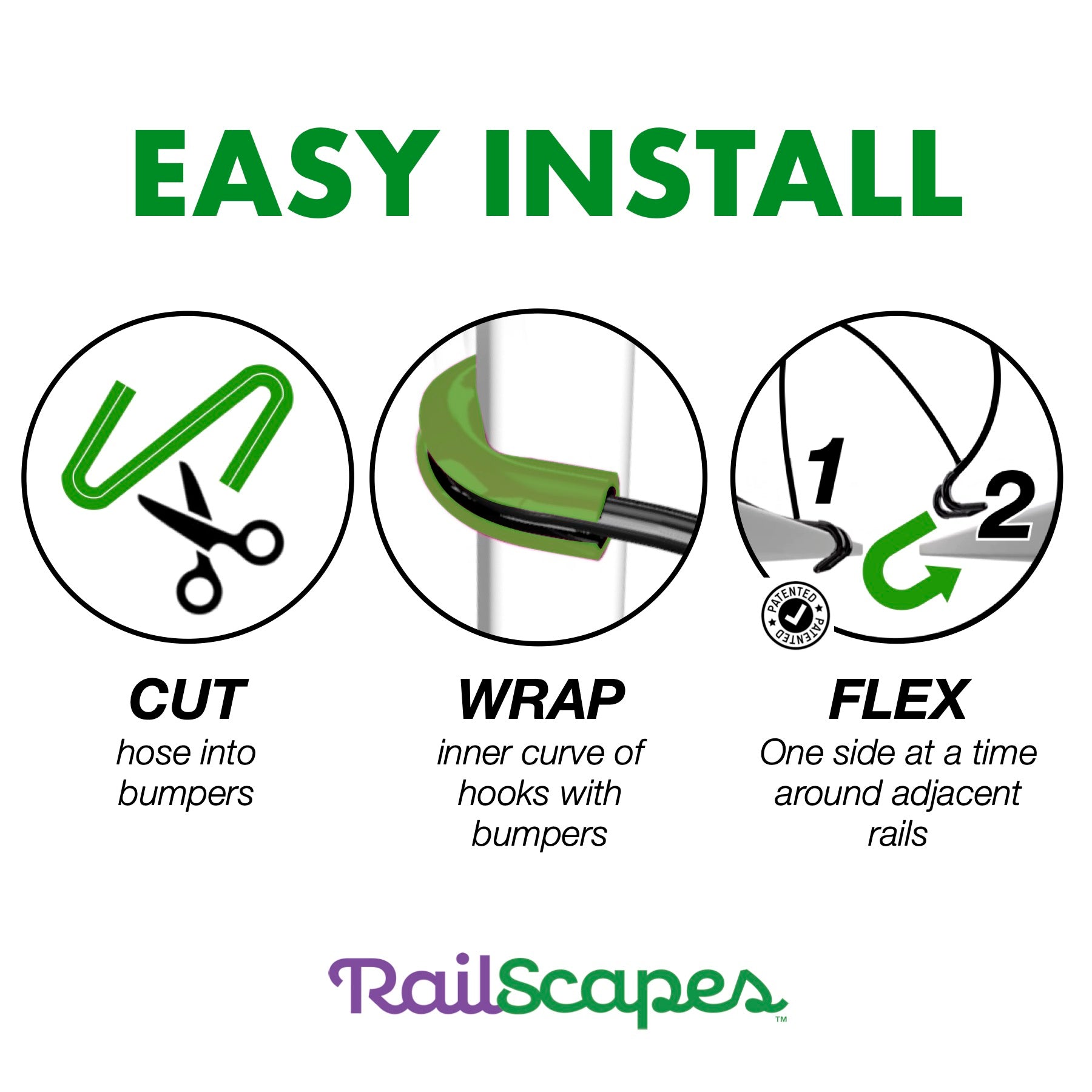 RailScapes™ Vertical Garden Clip – Plant Traps
